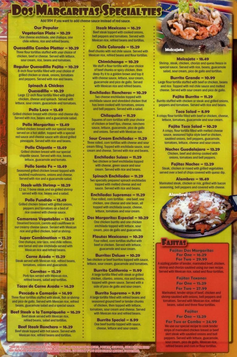 Dos Margaritas - Hendersonvilleonline